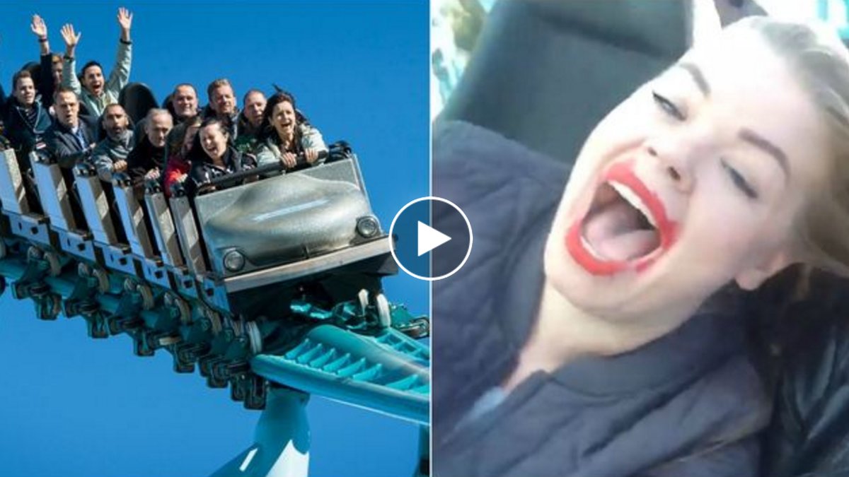 Här testar Nyheter24 att sminka sig i berg- och dalbanan