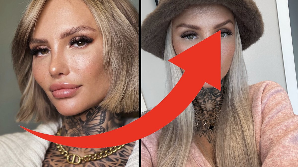 Paow ser inte ut som hon brukar efter nya ingreppet