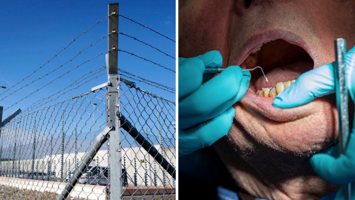 Intagen blev utan hjälp – böjde själv ut tand med tandborstskaft