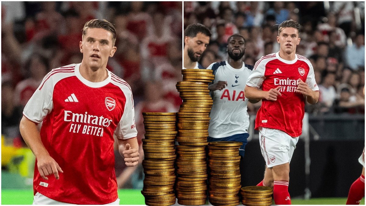 Så mycket pengar tjänar Viktor Gyökeres i Arsenal