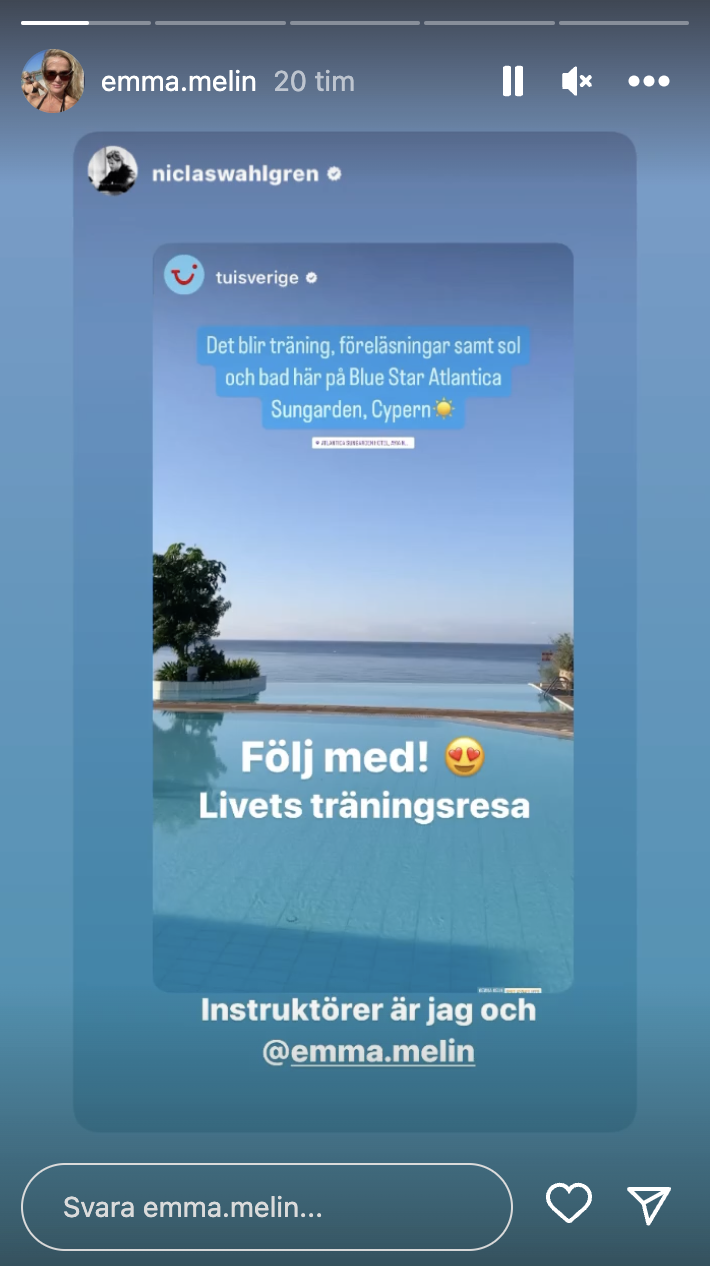Niclas Wahlgren har bytt ut ex-flickvännen mot ny fitnessprofil