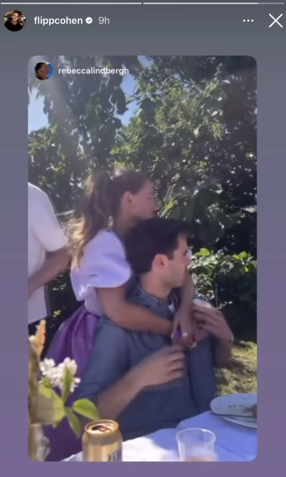 Följarnas chock efter händelsen på Phillipe Cohens flickväns Instagram