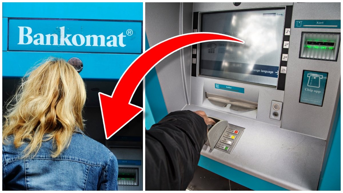Glömt pengarna i bankomaten? Då händer det här