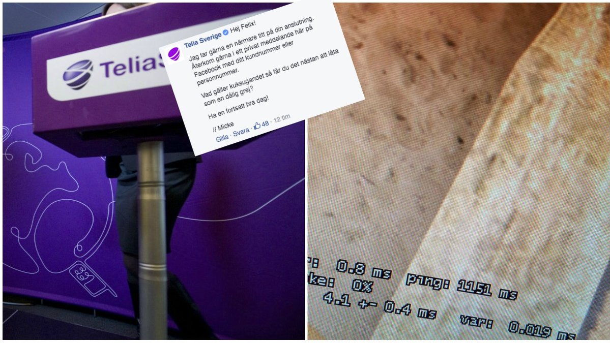 Kund var upprörd på Telia och menade att nätet "sög k*k" – deras svar ...