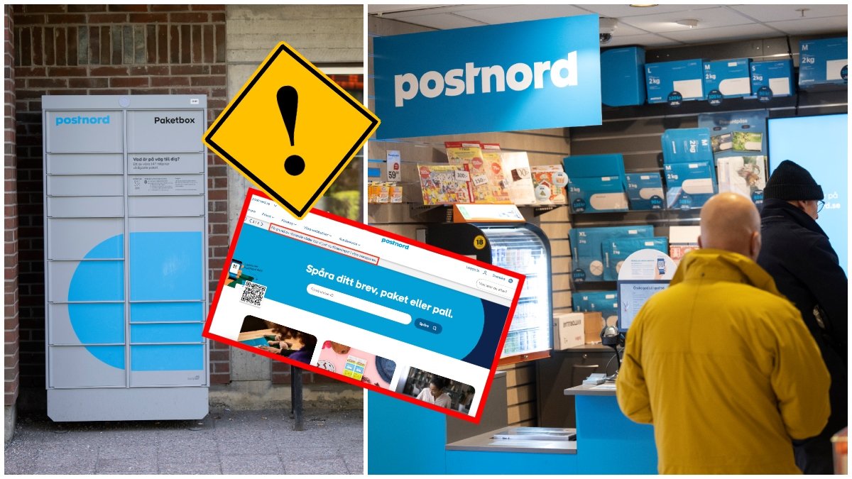 Postnords meddelande till alla kunder