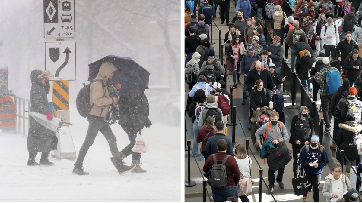 Minst 13 döda - minus 48 grader i USA och Kanada