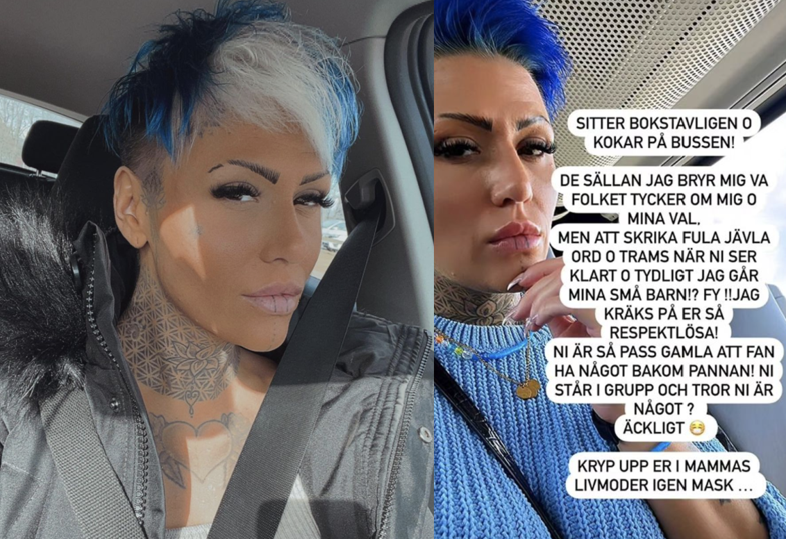 OnlyFans-profilen Nenne Friisk påhoppad på öppen gata: "Jag kräks"