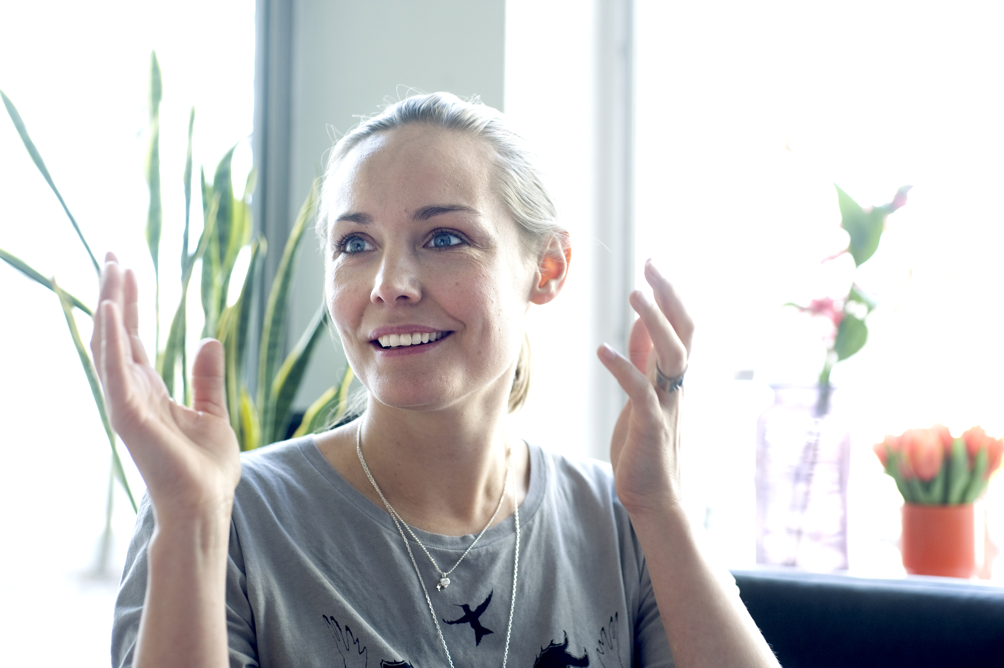 Carina Berg berättar om sina ätstörningar