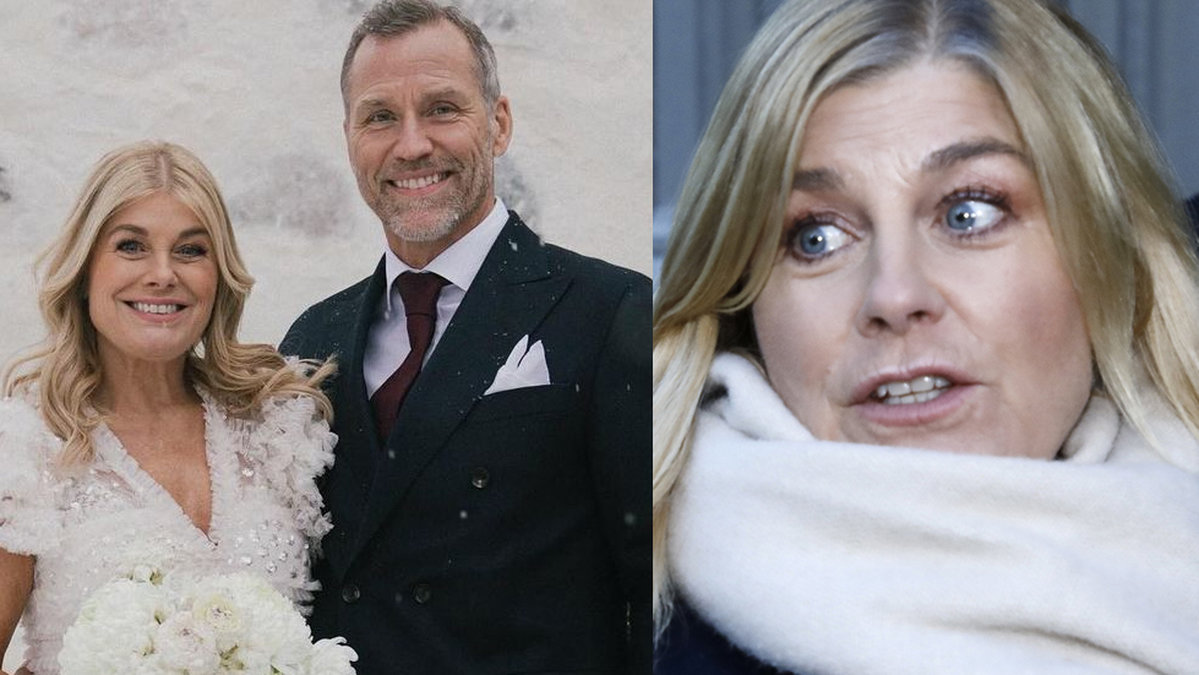 Här är vännerna som inte fick komma på Pernilla Wahlgrens bröllop