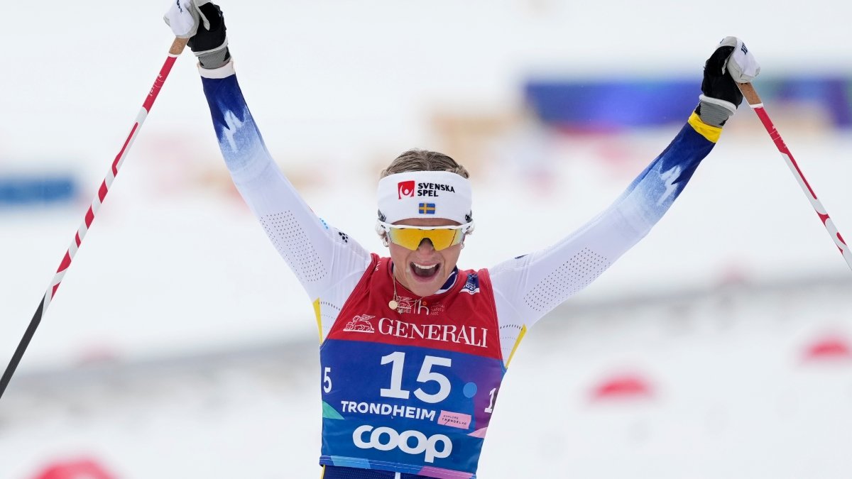VM-guld till Frida Karlsson